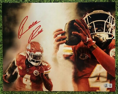 RASHEE RICE Kansas City Chiefs Autographed / Signed 11x14 Photo | eBay