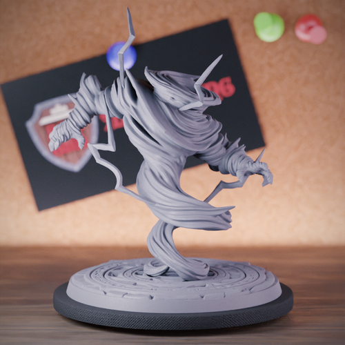 Air Elemental Miniature Magic Air Elemental Mini Dungeons and Dragons ...