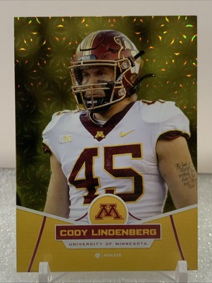 2024Onit Athlete Minnesota Golden Gophers - GOLD HOLO SP #P4 Cody ...
