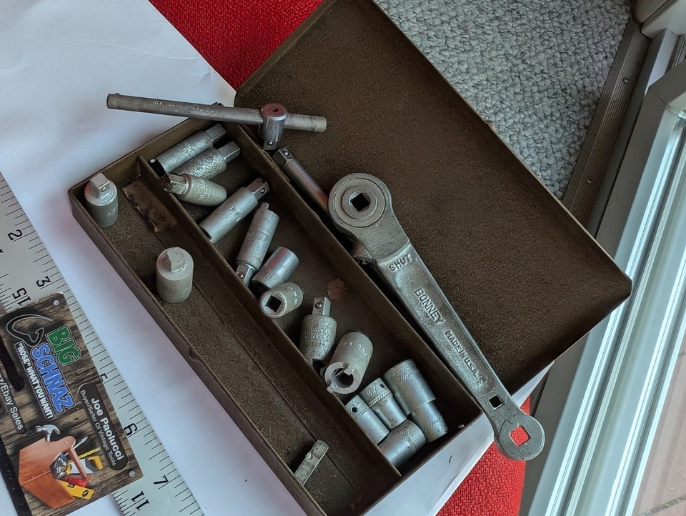 Vintage Bonney Tools Refrigeration Ratchet Set | eBay