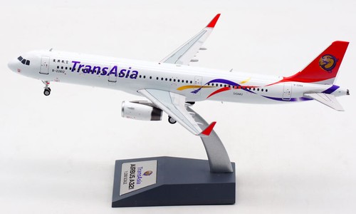 1:200 ALB TransAsia AIRBUS A321 Passenger Airplane Diecast Aircraft ...