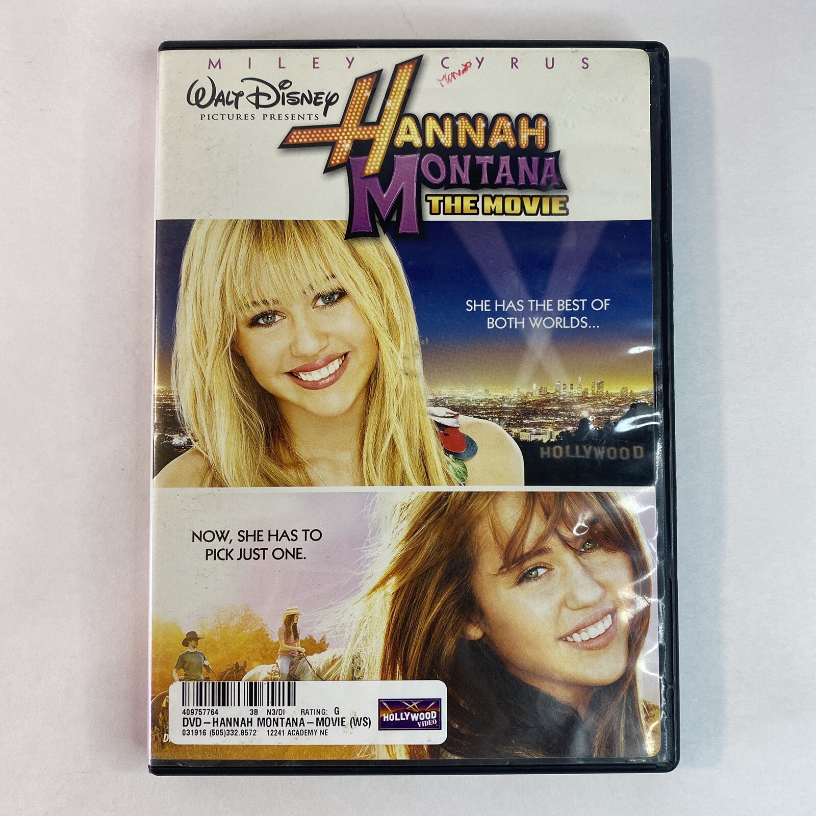 Hannah Montana The Movie Dvd Cover