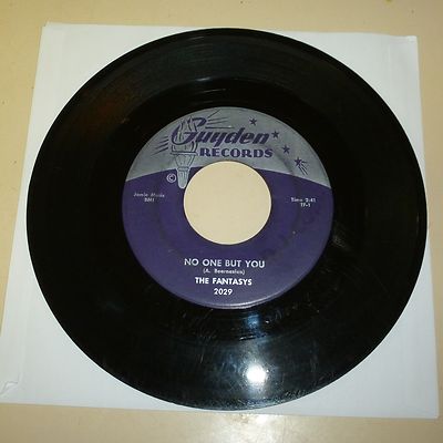 DOO WOP 45 RPM RECORD - THE FANTASYS - GUYDEN 2029 | eBay