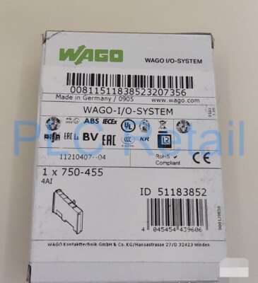 1PCS NEW WAGO 750-455 PLC module DHL shipping | eBay