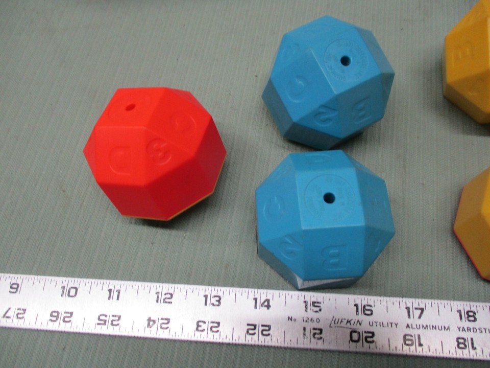 Shelcore Action Stacks Vintage 1981 Collectible Blocks Plastic Colors ...