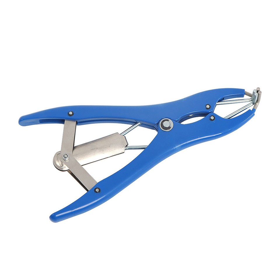 Elastrator Castration Plier +100 Blue Rubber Rings Applicator Castrator ...