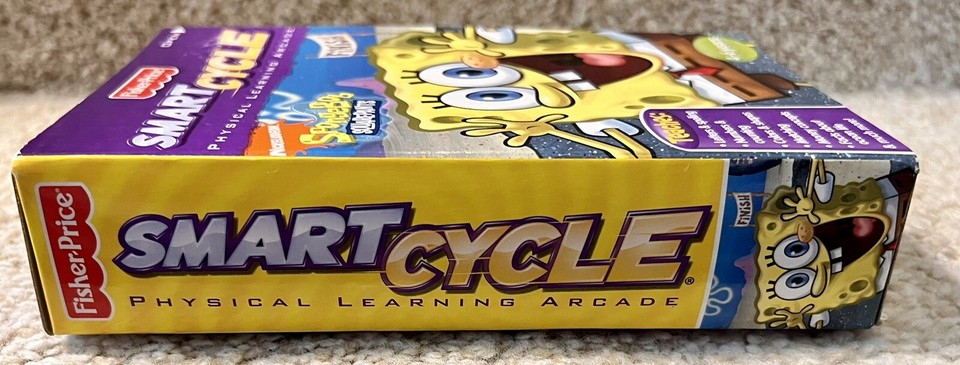 BRAND NEW FISHER PRICE SPONGEBOB SQUAREPANTS SMART CYCLE GAME CARTRIDGE ...