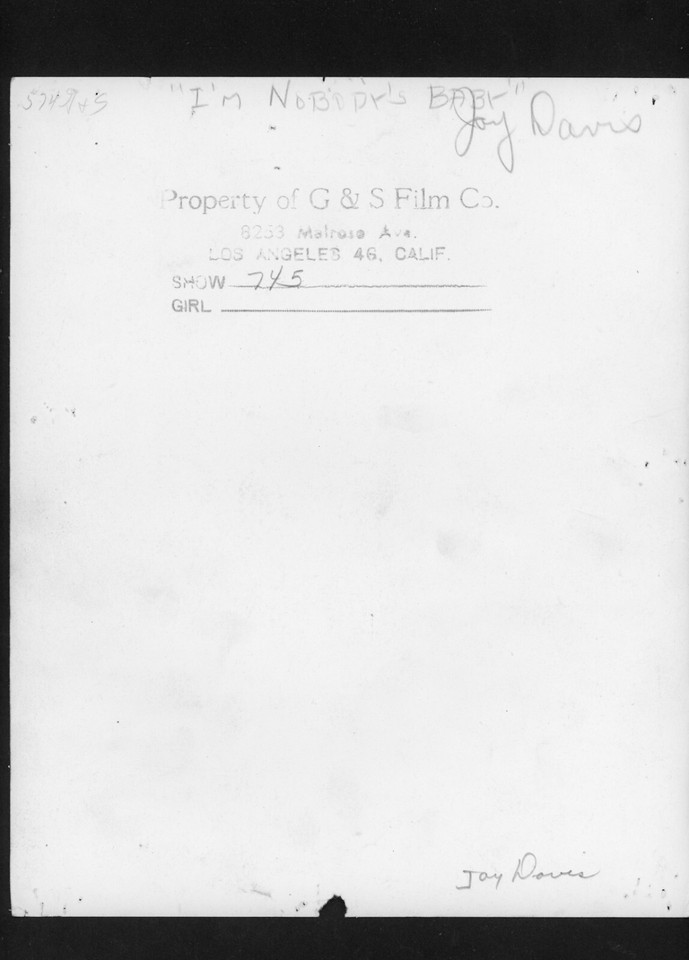 Original 1950s JOY DAVIS Cheesecake Hollywood 8x10 Burlesque Pin Up ...