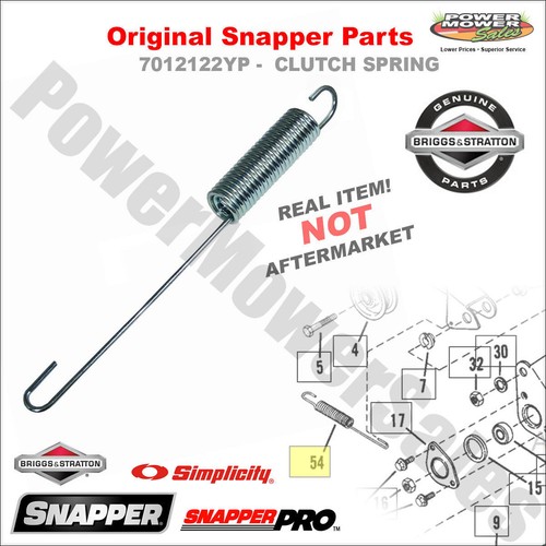 OEM Snapper Clutch Spring for Self-propelled mower - 7012122YP | eBay