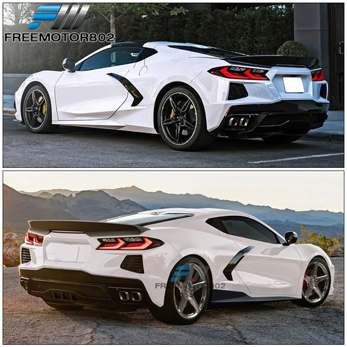 Fits 20-25 Corvette Stingray C8 2-Door RSC Style Rear Spoiler ABS ...