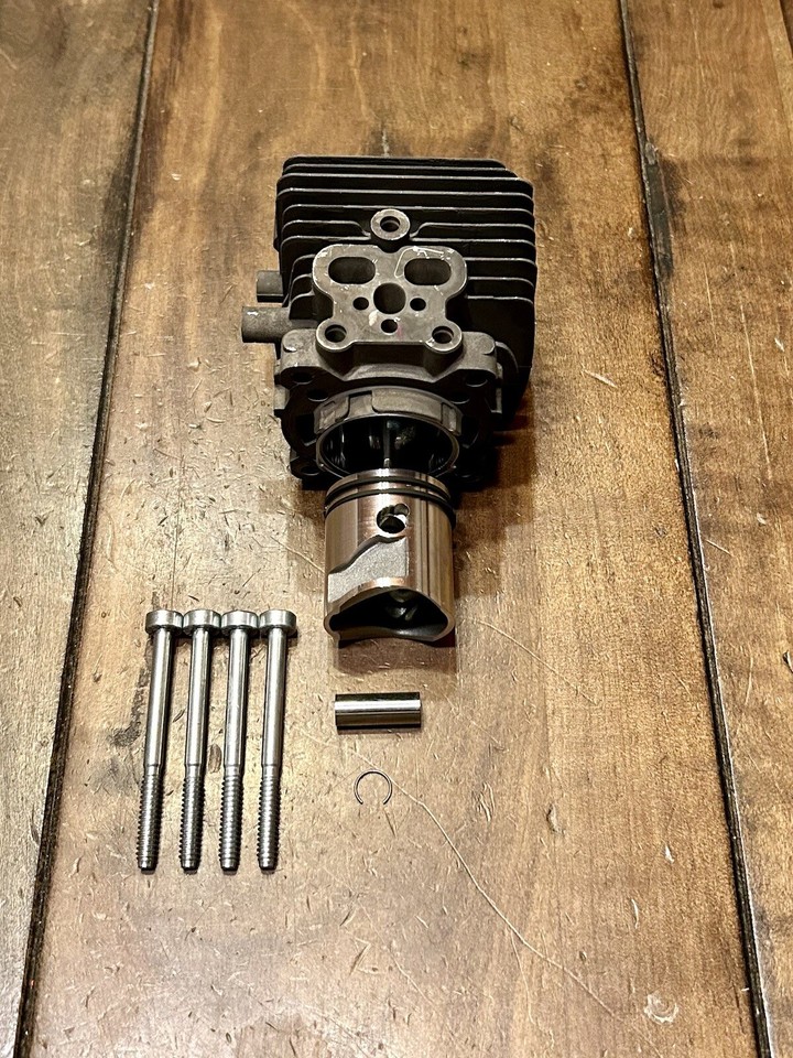STIHL Piston & Cylinder Kit 34mm FS70 FS70R FC70 4144-020-1203 Genuine ...