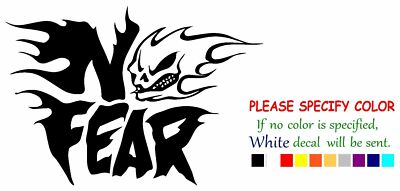 No Fear #8 Vinyl Decal Sticker Car Window Bumper Wall Laptop 7" | eBay
