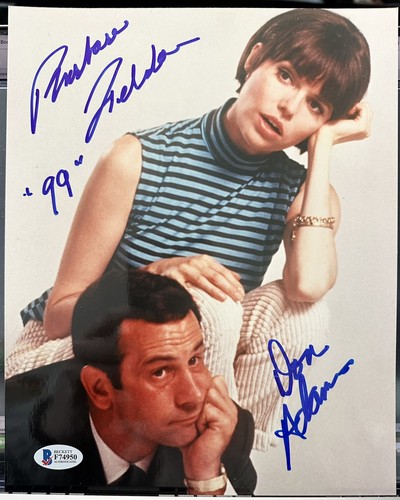 GET SMART SIGNED DON ADAMS PHOTO 8X10 BARBARA FELDON AUTOGRAPH BECKETT ...