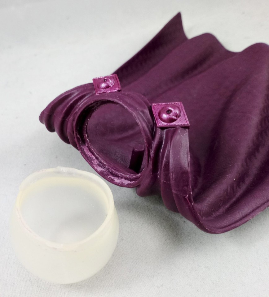 SU-C-MYS: 1/12 Fabric Purple Wired cape for Marvel Legends Mysterio (No ...