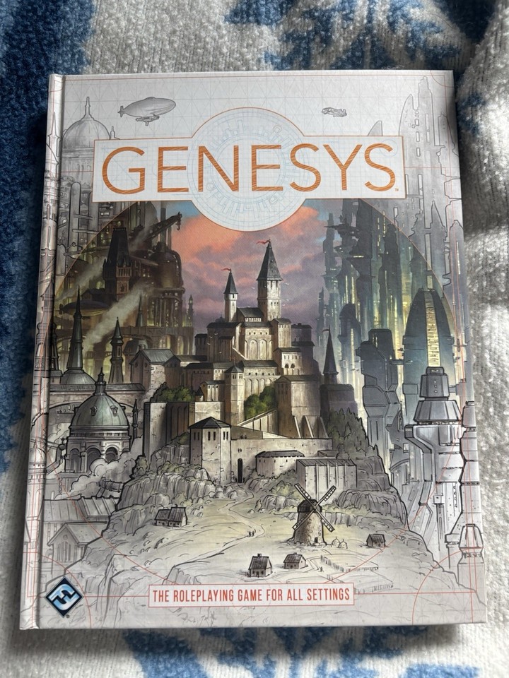 Genesys Core Rulebook Roleplaying Game Hardcover Fantasy Flight Games ...