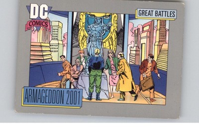 DC Comics Armageddon 2001 #163 Monarch Superhero Future Battle Trading ...