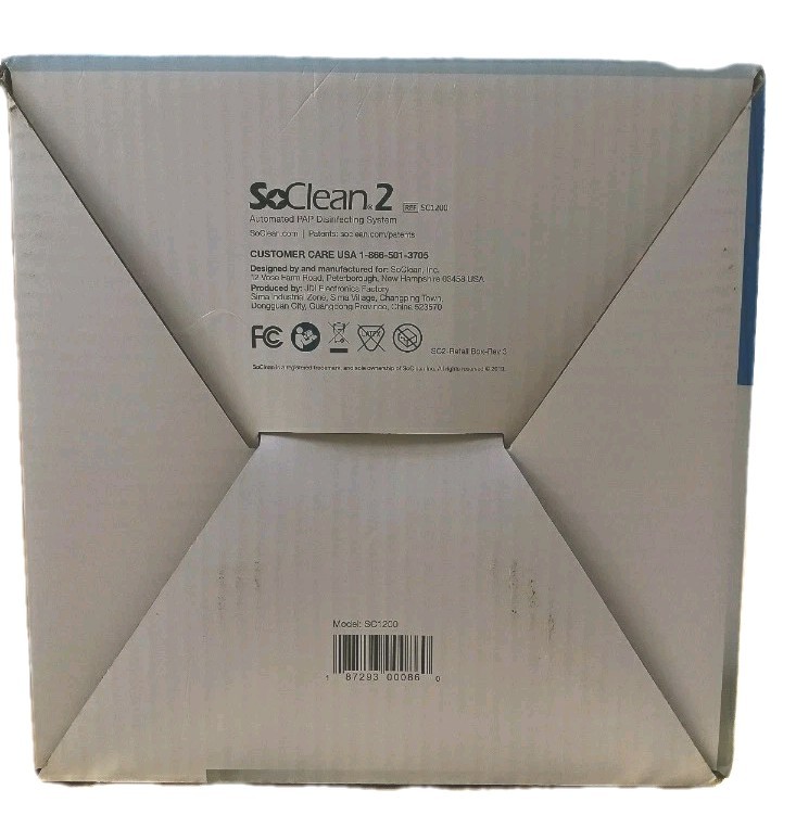 SoClean 2 SC1200 Automated PAP Disinfecting System Cleaning Machine New ...