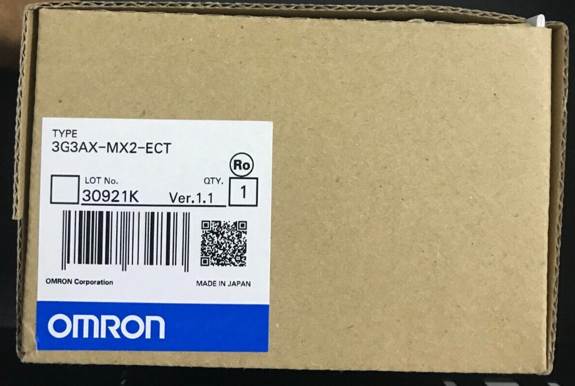 Omron 3G3AX-MX2-ECT EtherCAT Communication Module | eBay