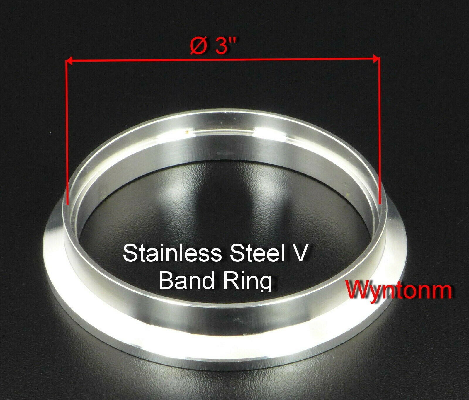 T4 to 3 inch V Band Rotation Flange Adapter Kit w/44mm MVR Wastegate ...