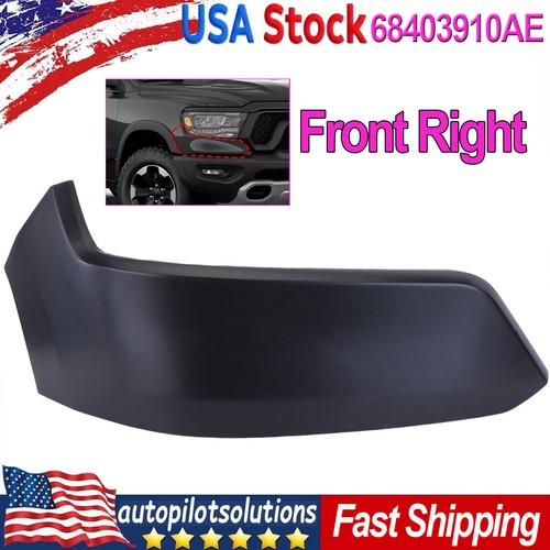 New Passenger Side Bumper To Body Filler Panel | Front For Ram 1500 ...