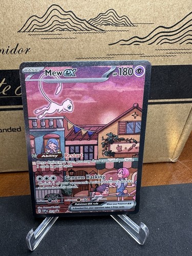 Mew EX SVP 053 Scarlet & Violet 151 Full Art UPC Promo Pokemon ENG 2023 ...