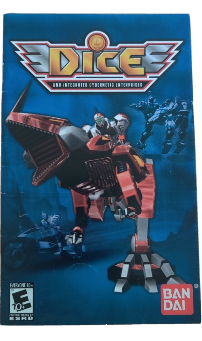 PS2 Game - Dice DNA Integrated Cybernetic Enterprises PlayStation ...