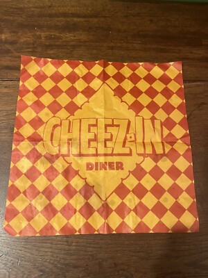 CHEEZ-IN DINER BASKET LINER Cheez-It Cheese Viral Pop Up Restaurant ...