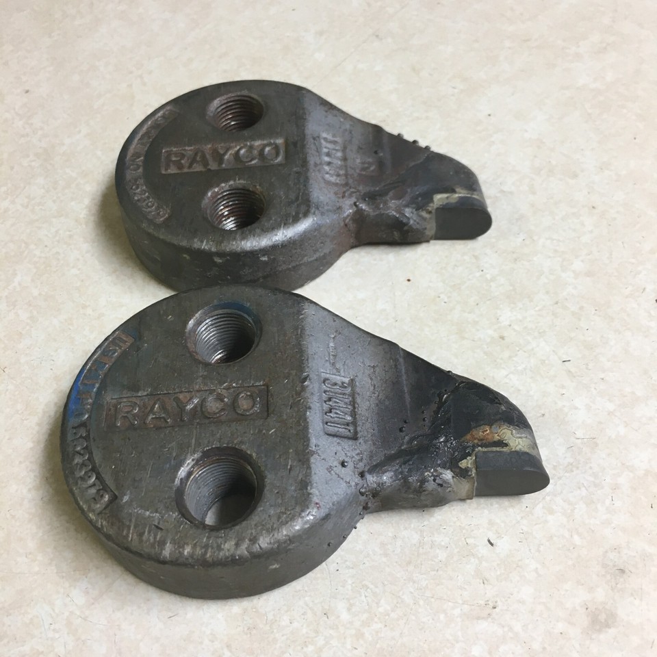 Set of 2 - Rayco Super Tooth Stump Cutter Teeth (Threaded Straight) 3144T | eBay
