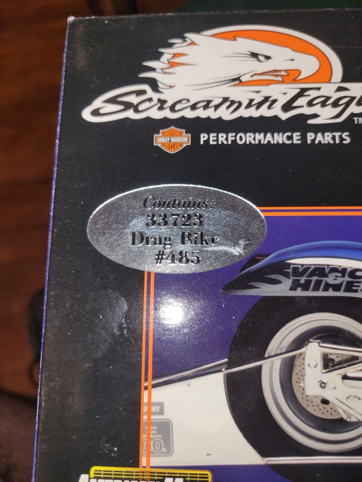 NHRA Harley Davidson Screamin Eagle Vance Hines Pro Stock Drag Bike 1:9 ...