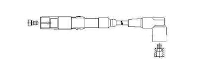 Zündleitung Für MERCEDES 190 C123 C124 S123 S124 W123 W124 W201 80-00 ...