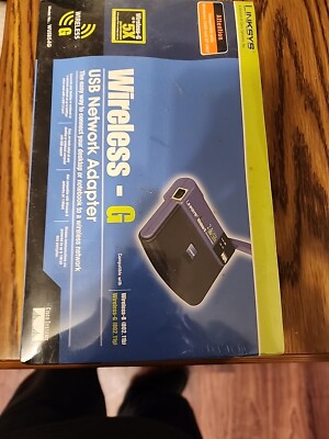 Cisco Linksys Wireless-g Usb Wireless Network Wusb54g (890552681495 ...