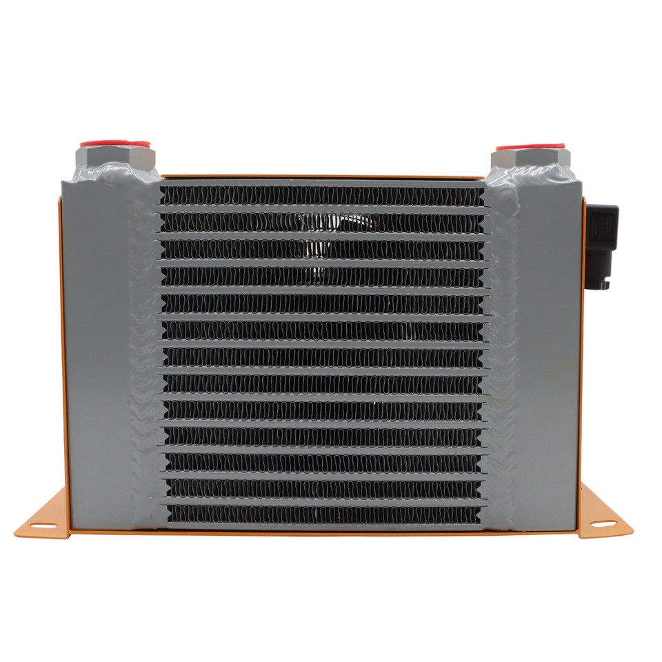 AH0608T-CA Hydraulic Air Cooler Air-cooled Oil Radiator DC12V 1.8KW 60L ...