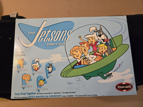 The Jetsons Spaceship Kit By Polar Lights 2001 Open Box Model 6810 S/D ...