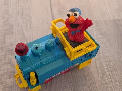 Sesame Street ELMO EXPRESS toy train engine TYCO Jim Henson vintage | eBay