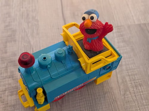 Sesame Street ELMO EXPRESS toy train engine TYCO Jim Henson vintage | eBay
