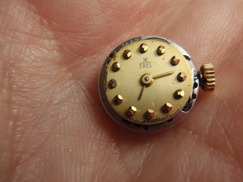 Ebel Watch Co Manual Wind Movement 13mm Across Works | eBay