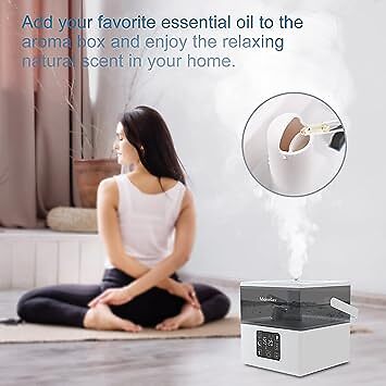 HU2201W WHITE ULTRASONIC HUMIDIFIER 6L LG ROOM MIST ESSENTIAL OIL ...