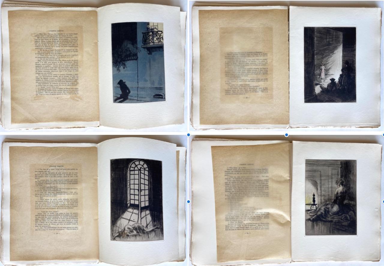 1926 Louis Icart Colette l’ingenue Libertine 20 Color Etchings French ...