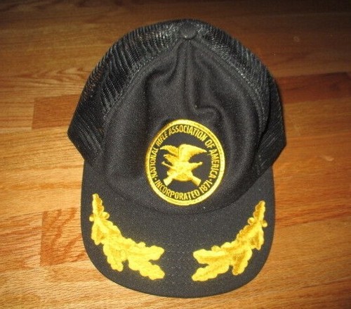 NATIONAL RIFLE ASSOCIATION NRA Inc 1871 (Adjustable Snap Back) U Mesh ...