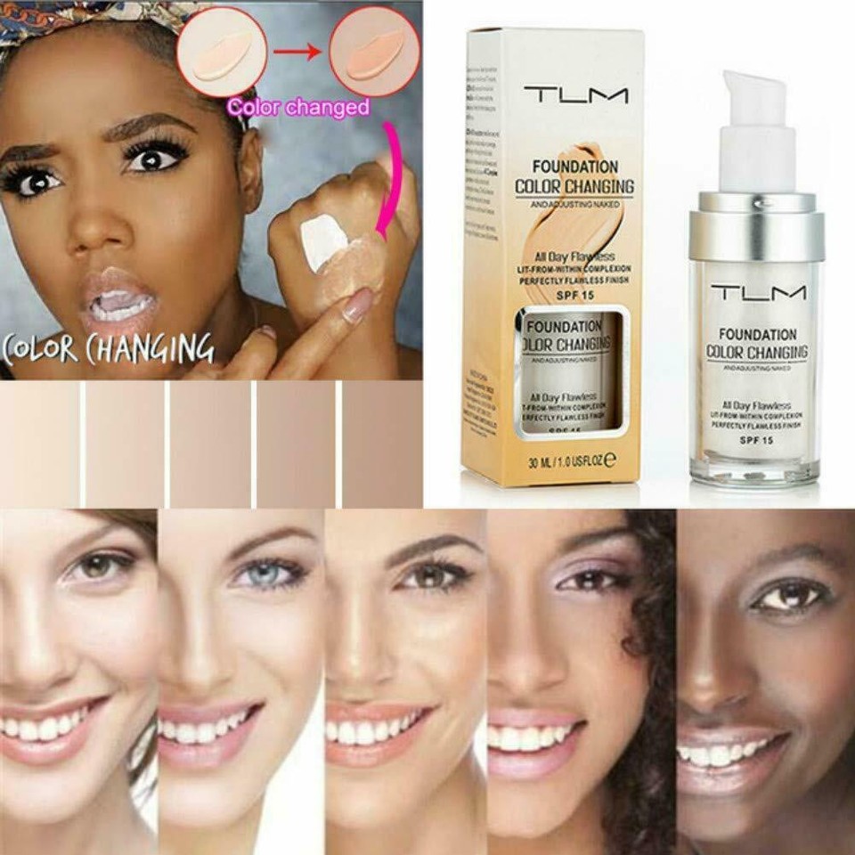 2X TLM Pro Classic Colour Changing Foundation Magic Flawless Concealer ...
