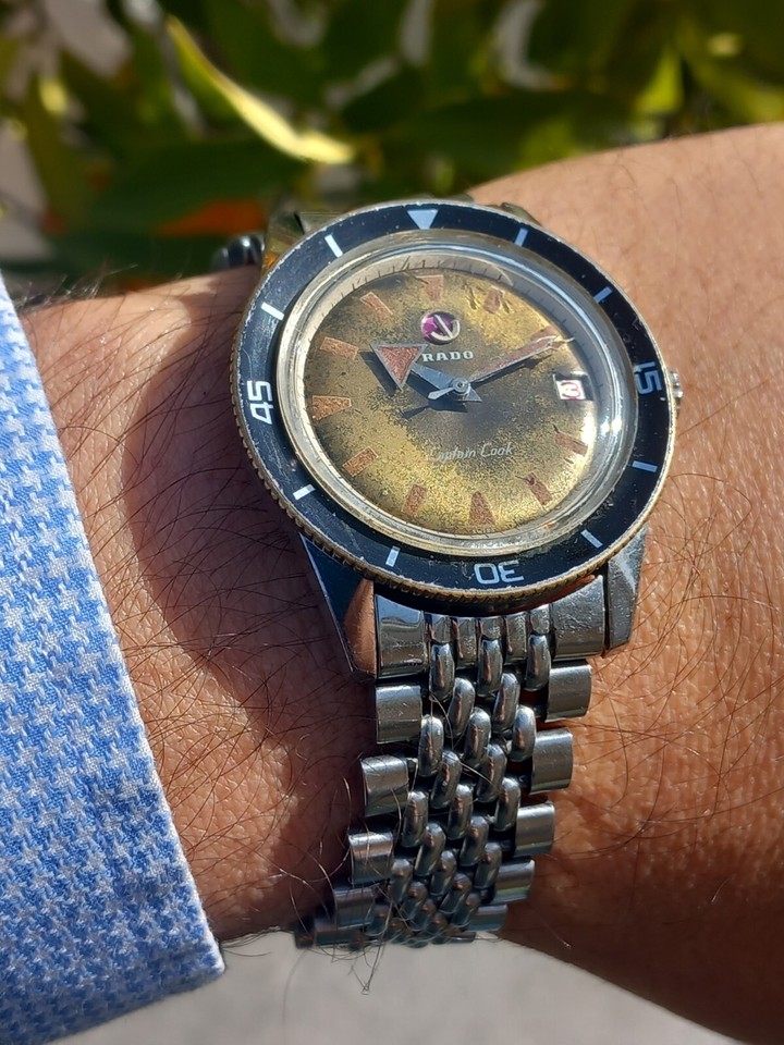 Vintage Rado Captain Cook Mk1 - Full Set - Serviced | eBay
