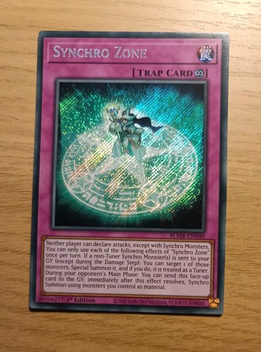Yu-Gi-Oh! Synchro Zone | BLMR-EN048 | Secret Rare | 1st Edition | Near Mint | eBay