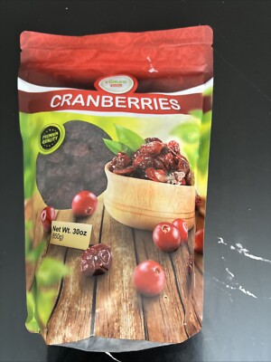 Nature To Go Cranberries Premium Quality. 30 Ounces Gluten Free! Dried ...