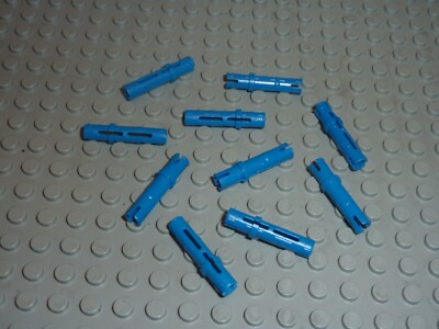 10 x LEGO technic blue pins ref 6558 / sets 8258 10212 8053 8109 8070 ...