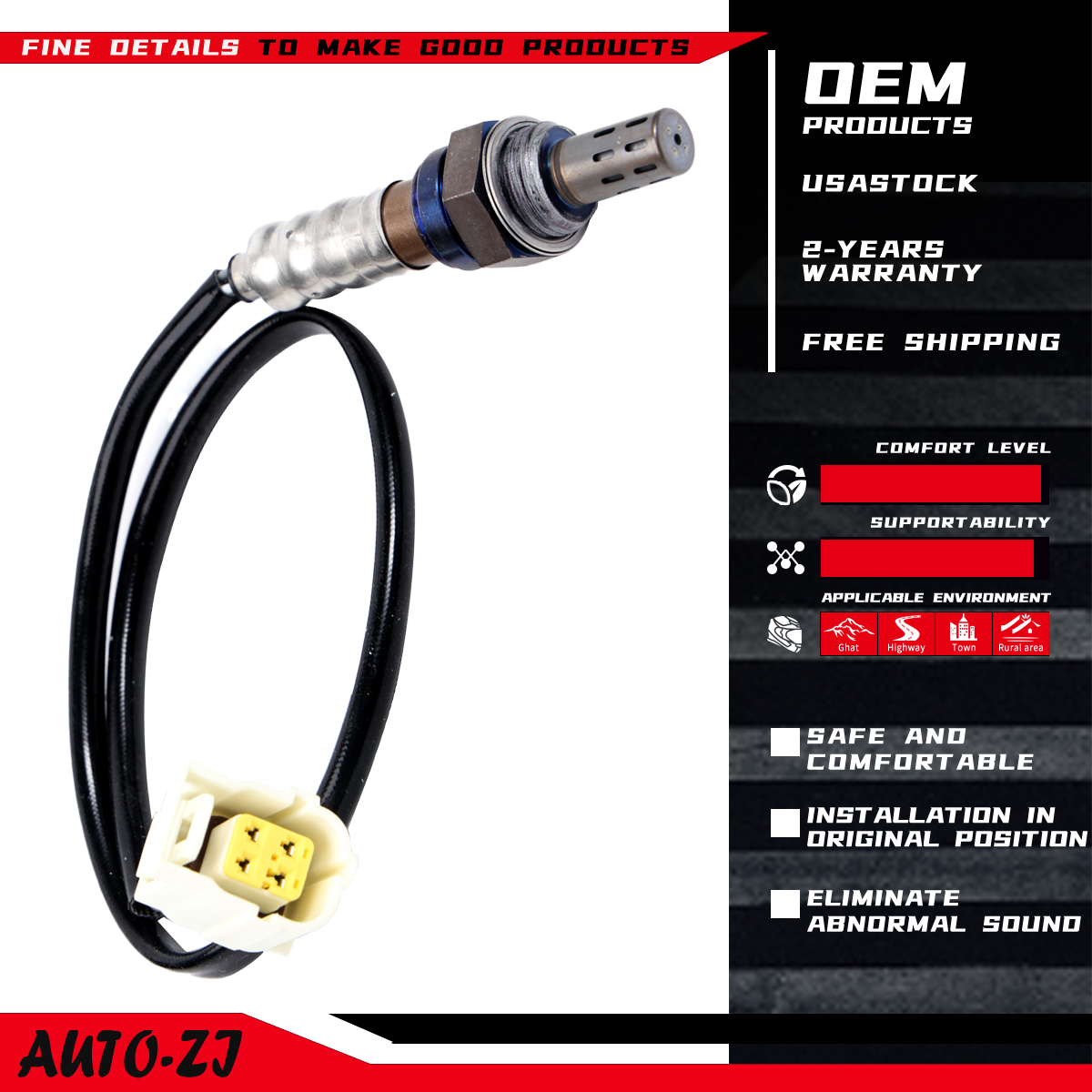 1X Oxygen O2 Sensor OEM For Chrysler Aspen Dodge Dakota Ram 1500 Truck ...