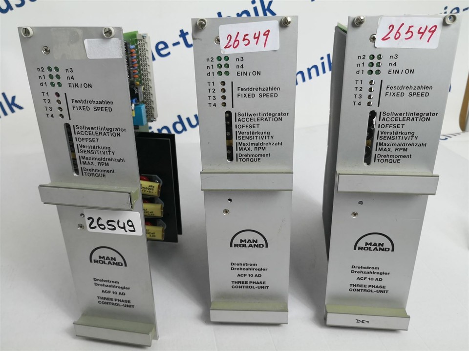 MAN ROLAND ACF 10 AD Regolatore Di Velocità ACF10AD | eBay