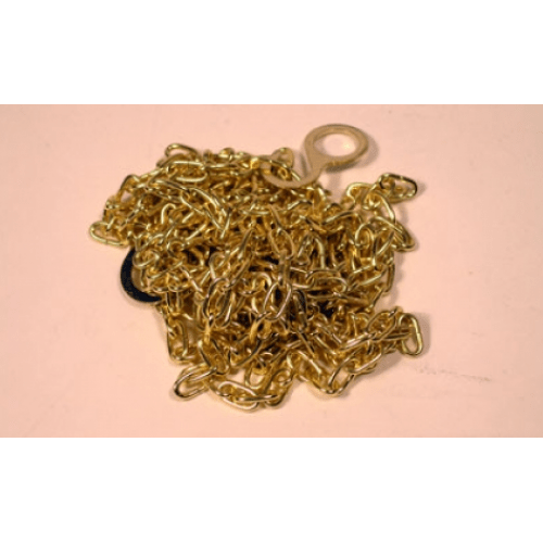 Brass Plated Steel Chain Cuckoo Clock chain 59 Links Per Foot - 180cm ...