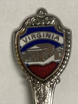 Vintage Souvenir Spoon US Collectible Virginia | eBay