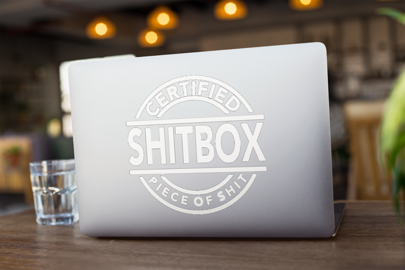 Certified SHITBOX Car Window Decal Graphic Truck Bumper Laptop Sticker ...