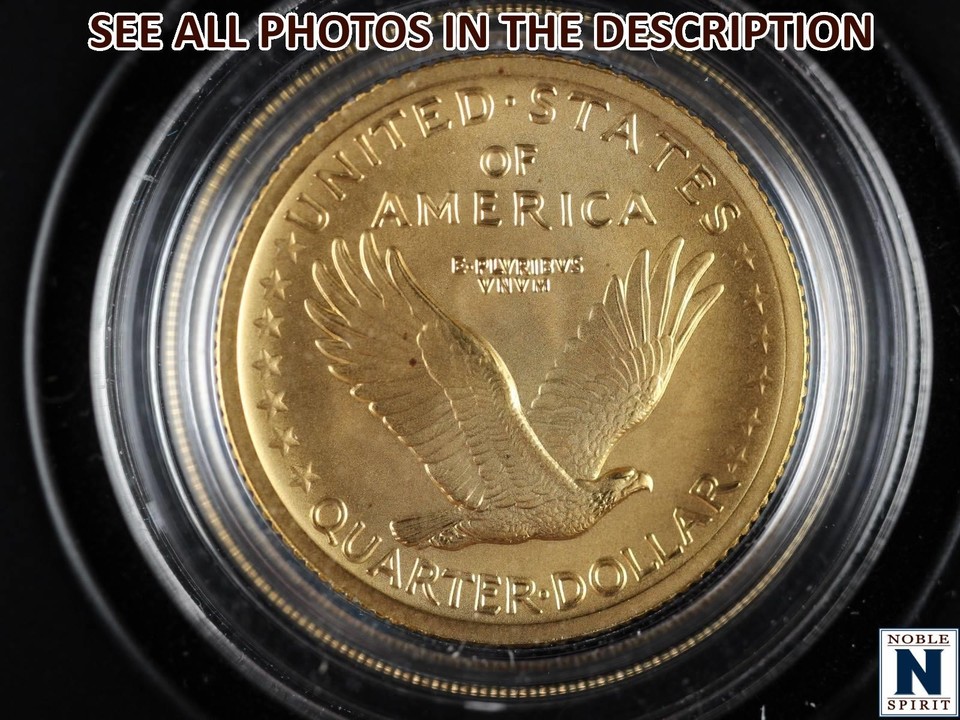 NobleSpirit (LB) .9999 GOLD 2016 Standing Liberty .25oz 1/4oz ...